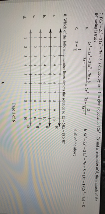 Solved Part A-Multiple Choice K/U-20 marks] 1. If the | Chegg.com