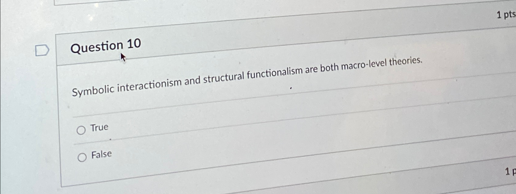 Solved Question 10Symbolic interactionism and structural | Chegg.com