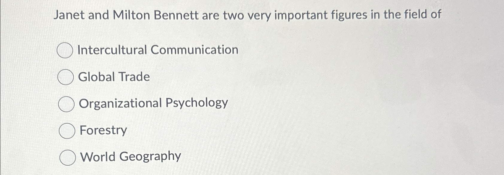 Solved Janet and Milton Bennett are two very important | Chegg.com