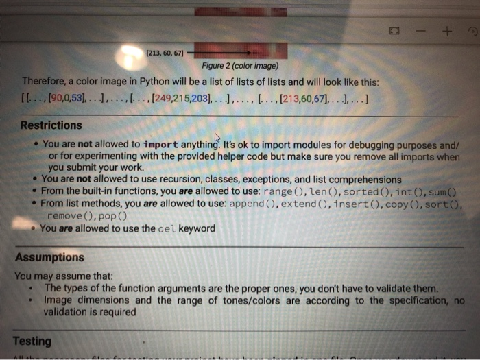 Solved + Functions The following are the functions you must | Chegg.com