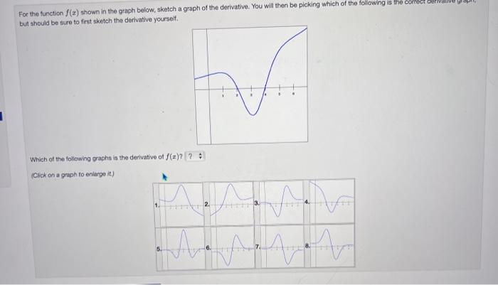 Solved For the function f(x) shown in the graph below, | Chegg.com