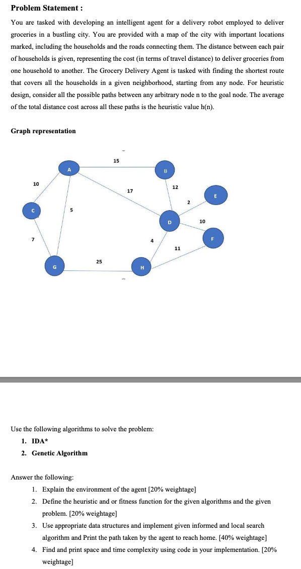 Solved Problem Statement :You are tasked with developing an | Chegg.com