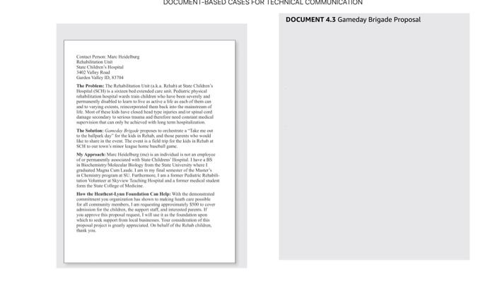 Description Document-based case study-case 4, task 1. | Chegg.com