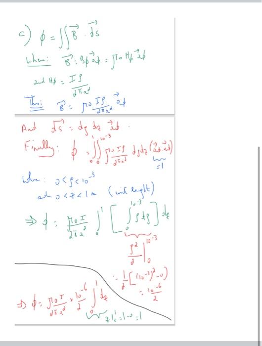 ϕ=∬B⋅dsD7.7. A solid conductor of circular cross | Chegg.com
