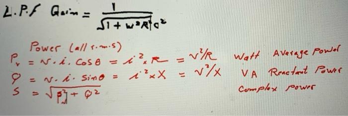Solved Question\#1 i) Drive a formula, using KCL and KVL. | Chegg.com