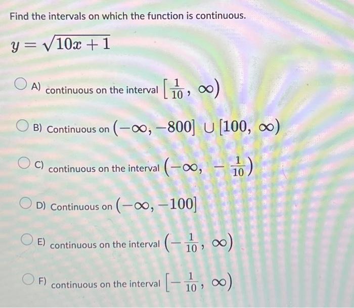 Solved Find the intervals on which the function is | Chegg.com