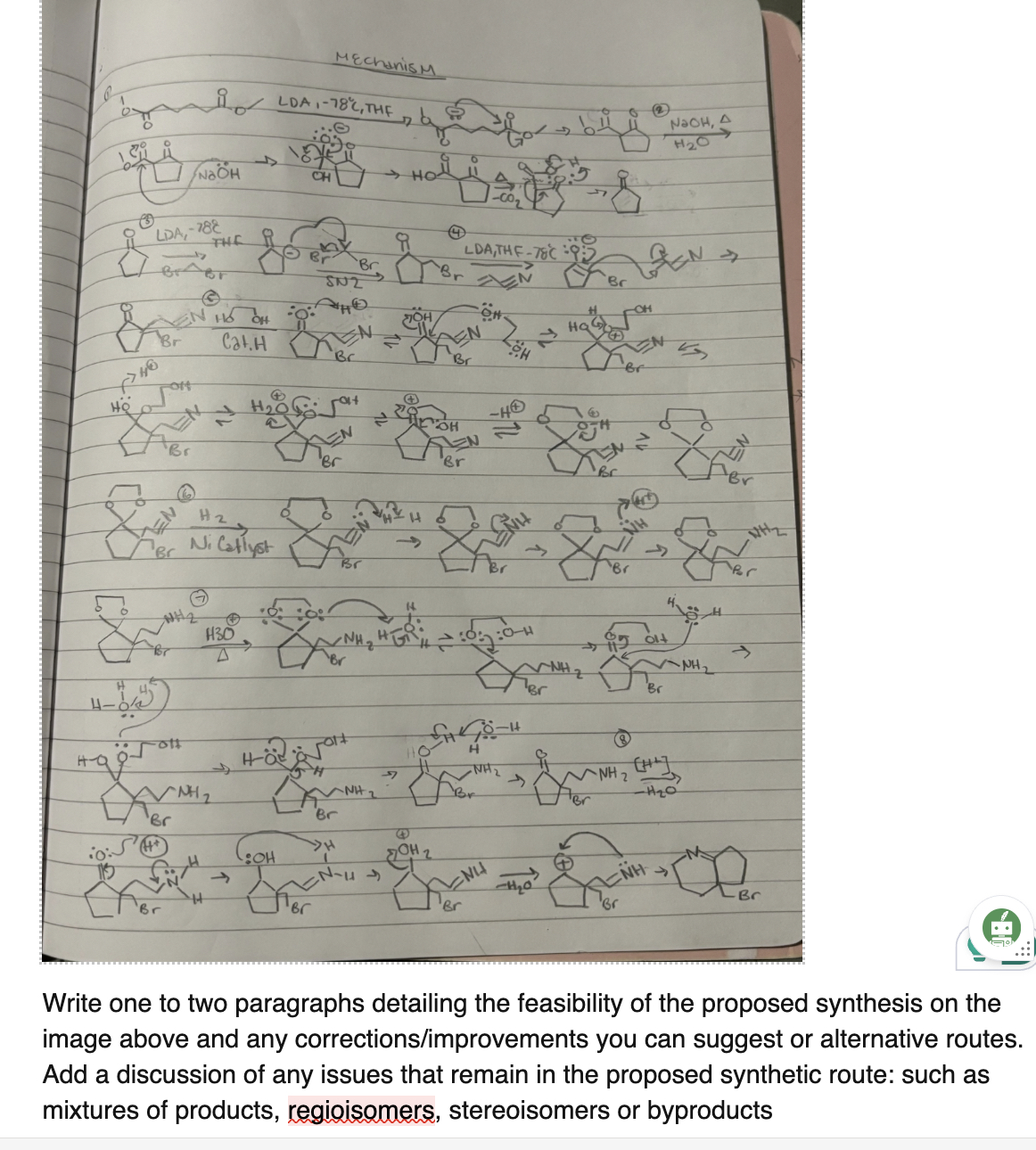 Solved MechanisMWrite one to two paragraphs detailing the | Chegg.com