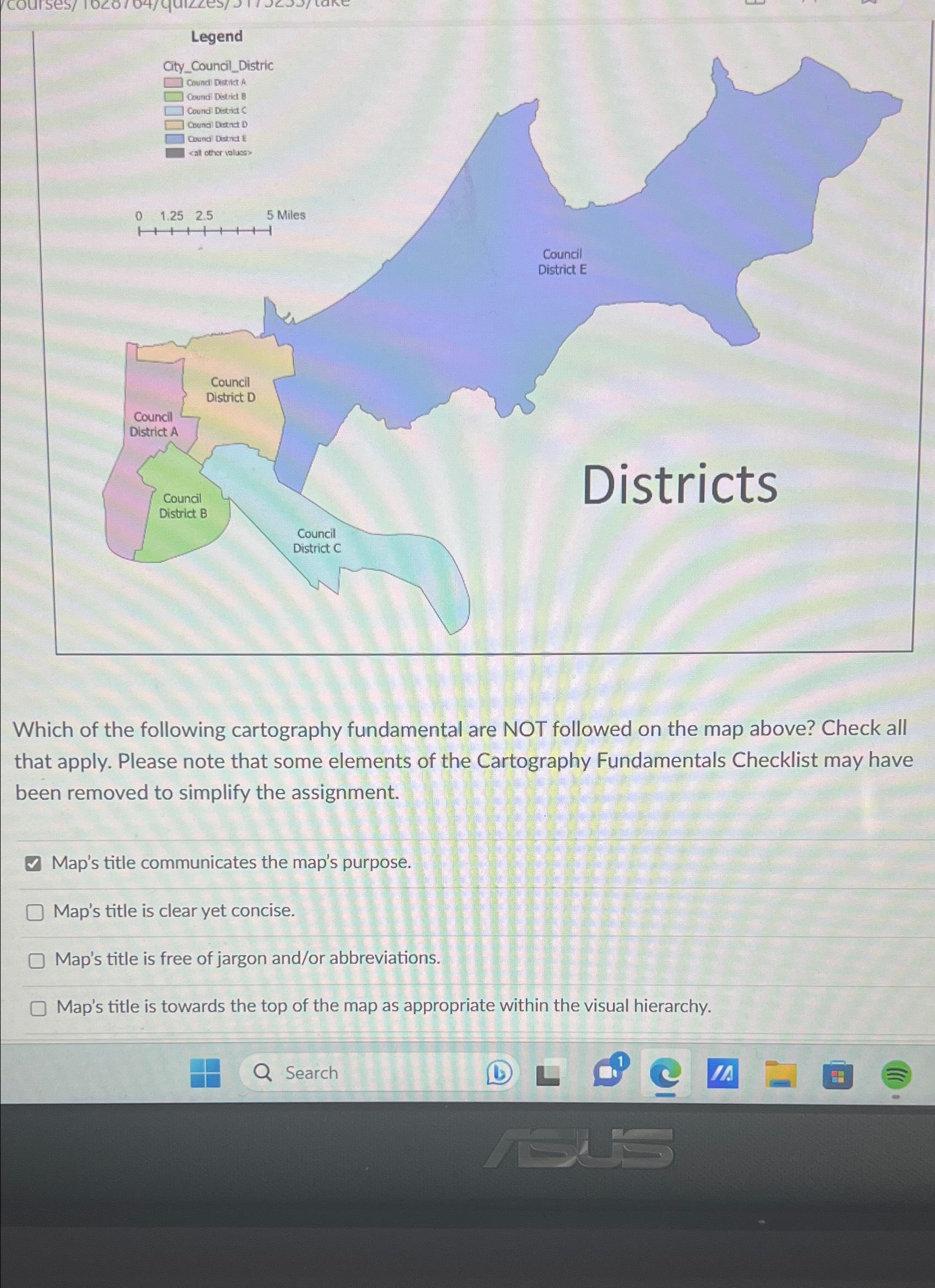Solved Which of the following cartography fundamental are | Chegg.com