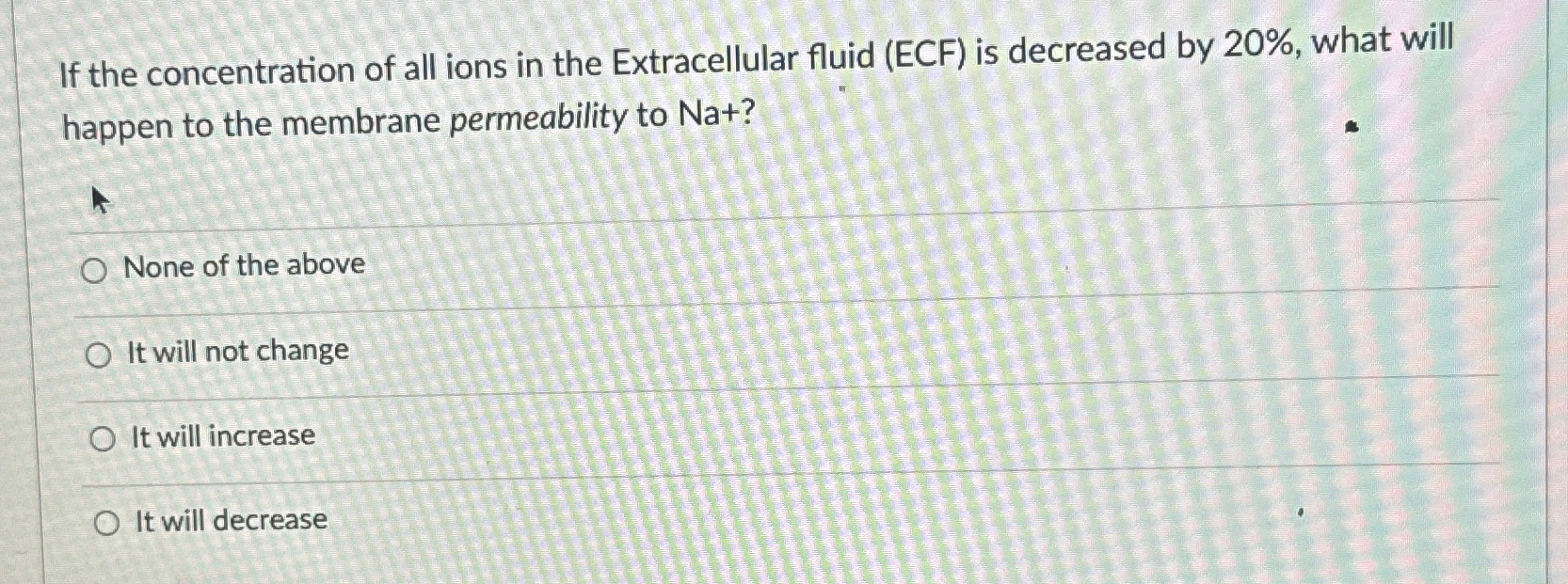 Solved If the concentration of all ions in the Extracellular | Chegg.com