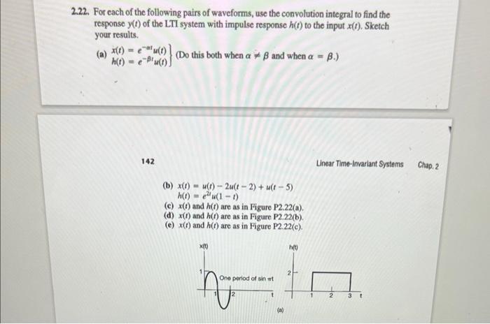 [Solved]: A & E 2.22. For each of the following pa
