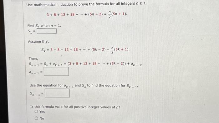 Solved Use mathematical induction to prove the formula for | Chegg.com