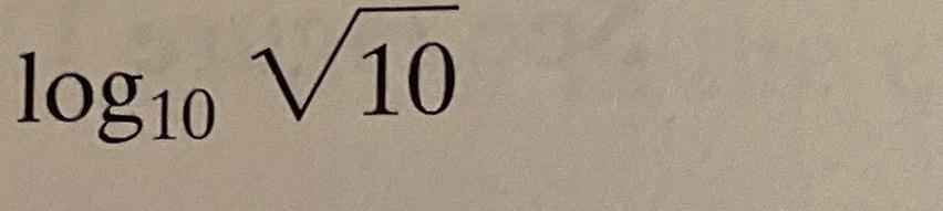 Solved log10102 | Chegg.com