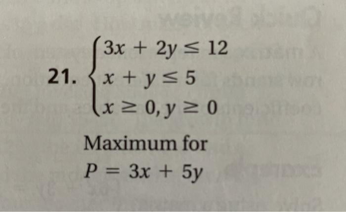 Solved Exercises Graph the system of constraints. Name the | Chegg.com