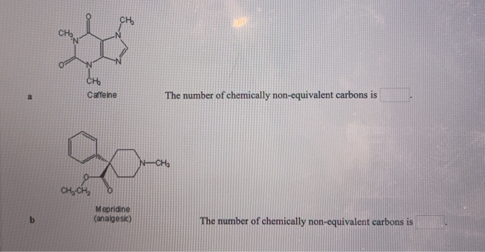 Solved How many kinds of chemically non-equivalent carbons | Chegg.com