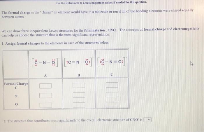 Solved Use the References to access important values if | Chegg.com