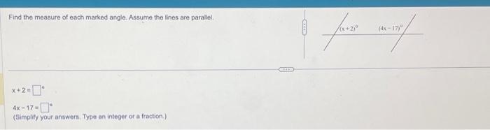 Solved Find the measure of each marked angle. Assume the | Chegg.com