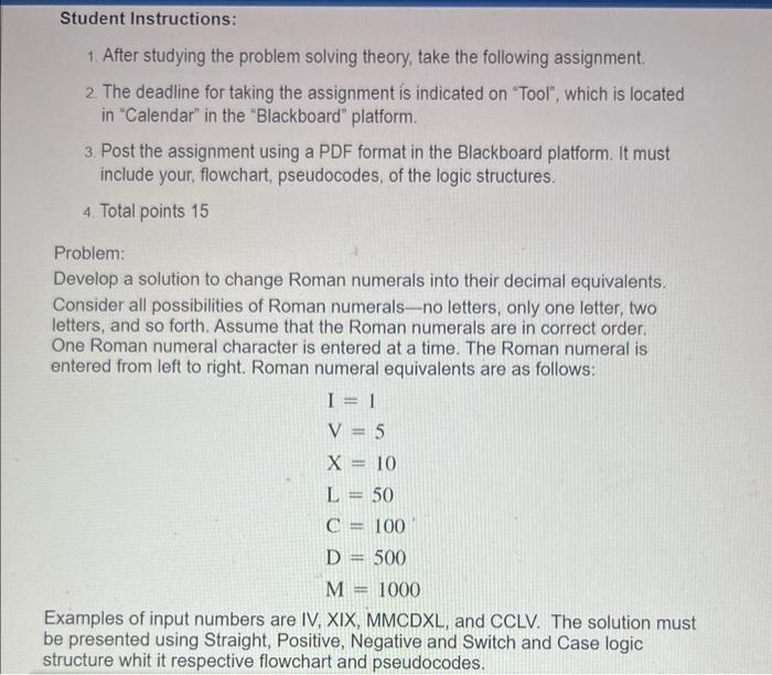 Solved Student Instructions: 1. After studying the problem | Chegg.com