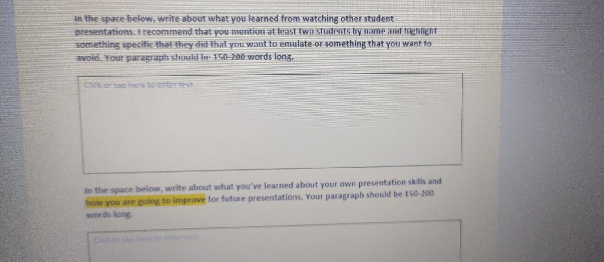 In the space below, write about what you learned from | Chegg.com