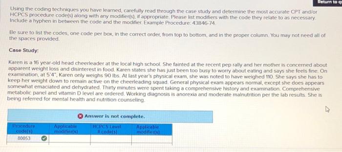 Solved Hi!I am in need of help with finding medical codes. I | Chegg.com