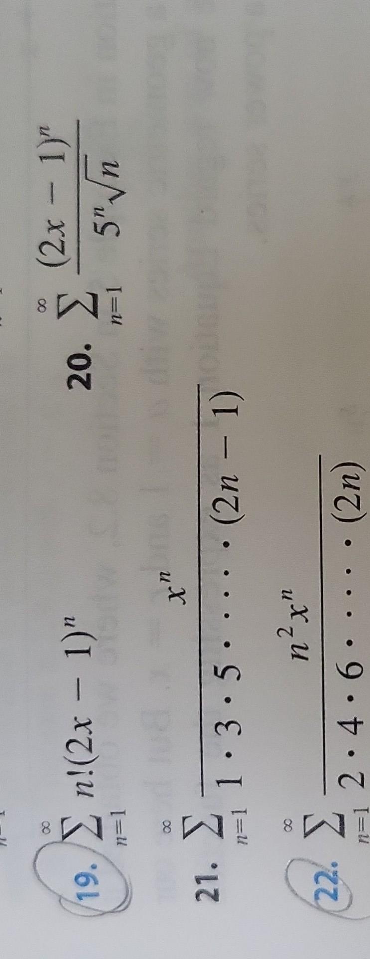 Solved find the radius of convergence and interval of | Chegg.com