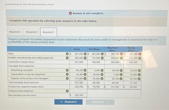 Solved Exercise 11-2 (Algo) Dropping or Retaining a Segment | Chegg.com Solved Exercise 11-2 (Algo) Dropping or Retaining a Segment | Chegg.com