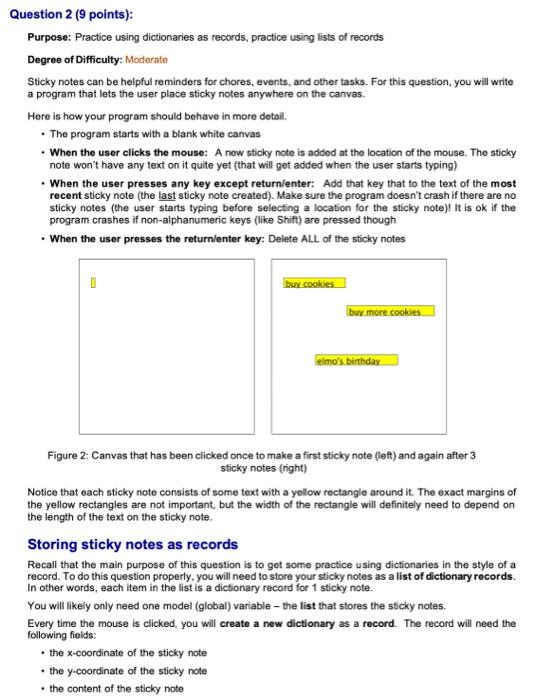 Solved Coding Language Python Software Processing