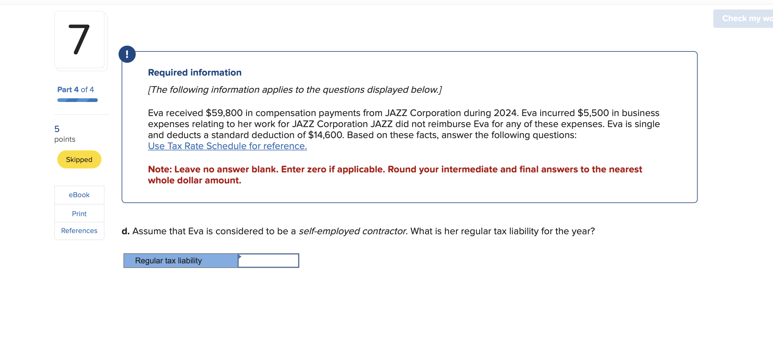 Solved Required information[The following information | Chegg.com