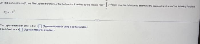 Solved Use the convolution theorem to obtain a formula for | Chegg.com