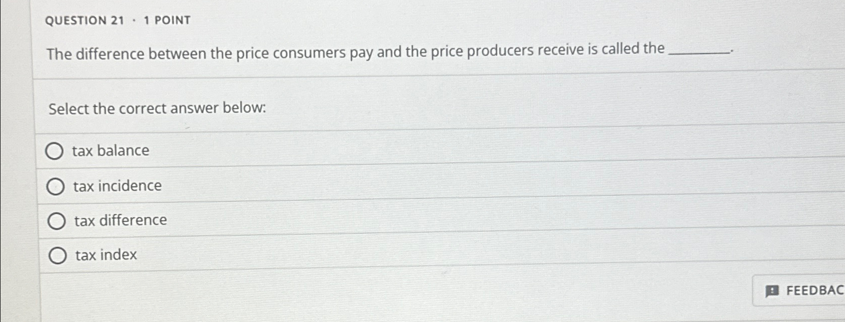 Solved QUESTION 21 - 1 POINTThe difference between the | Chegg.com Solved QUESTION 21 - 1 POINTThe difference between the | Chegg.com
