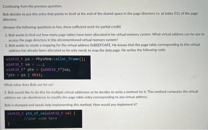 Solved Continuing from the previous question, Bob decides to | Chegg.com