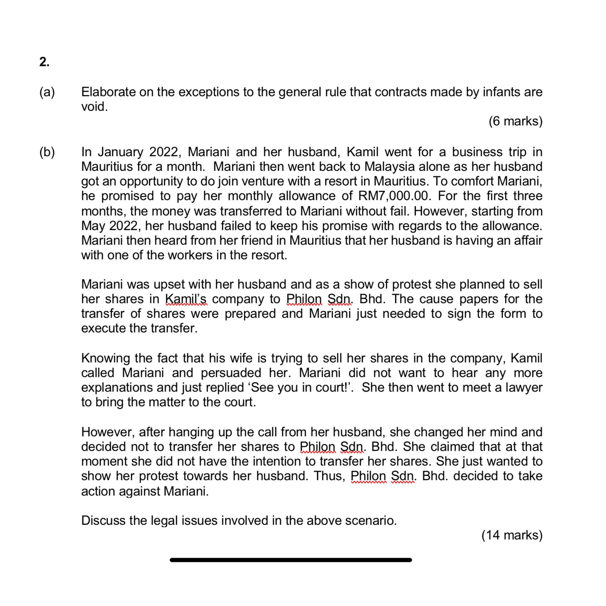 Solved (a) ﻿Elaborate on the exceptions to the general rule | Chegg.com