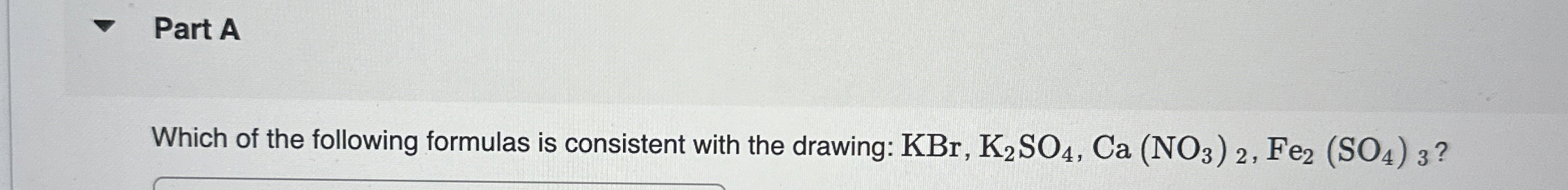 Solved Part AWhich of the following formulas is consistent | Chegg.com