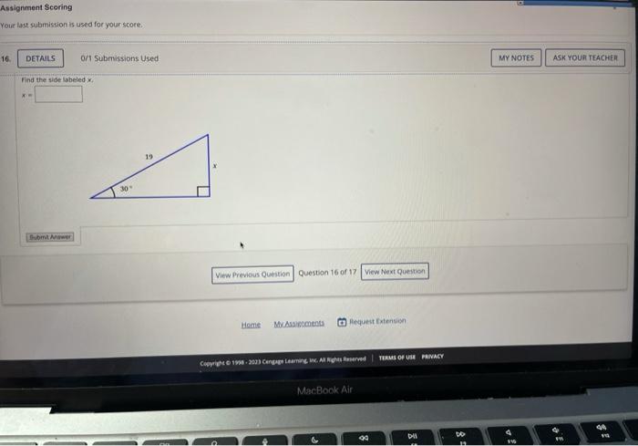 Solved Assignment Scoring Your last submission is used for | Chegg.com