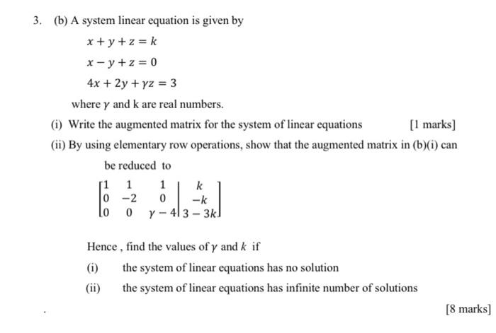Solved 3. (a) Given that B−1=⎝⎛21−21−212325−21−21−2121⎠⎞ and | Chegg.com