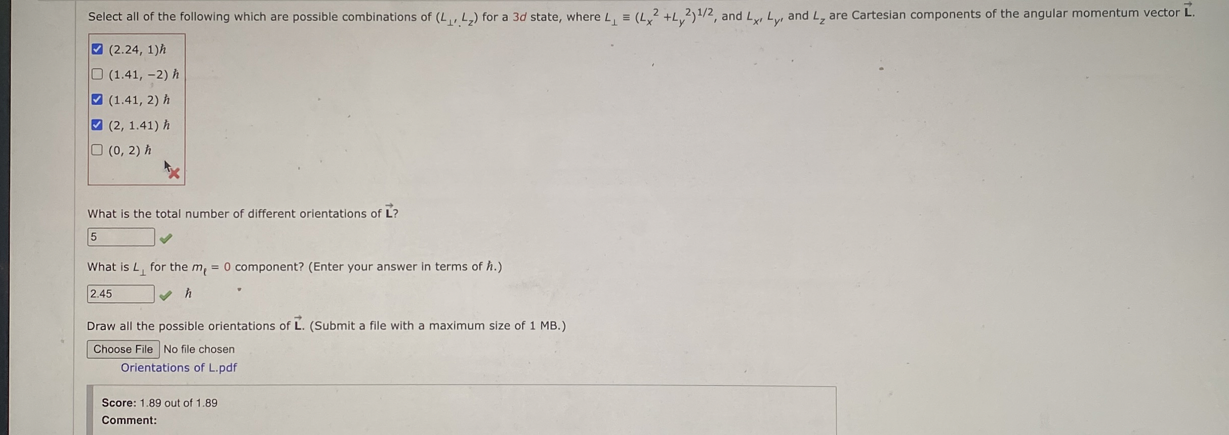 Solved Select all of the following which are possible | Chegg.com