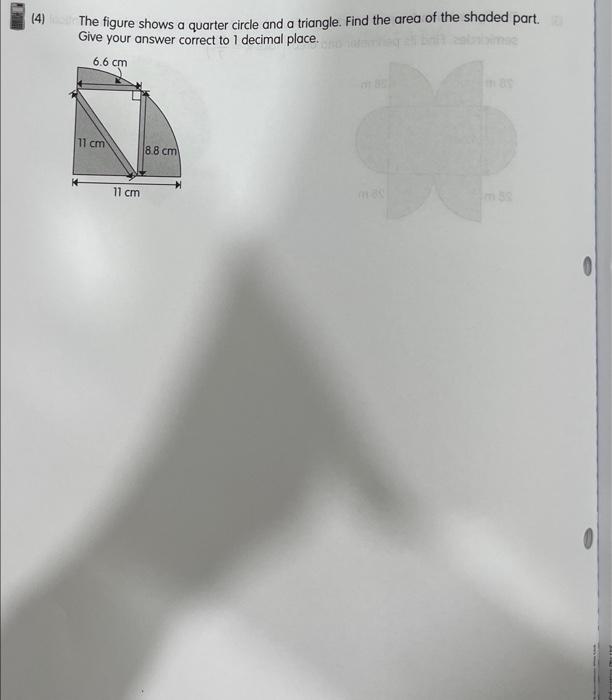 Solved The figure is made up of a small semicircle of | Chegg.com