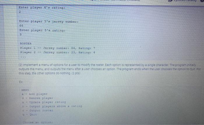 [Solved]: C++ thanks This program will store roster an