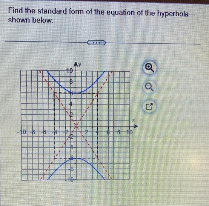 Solved Find the standard form of the equation of the | Chegg.com