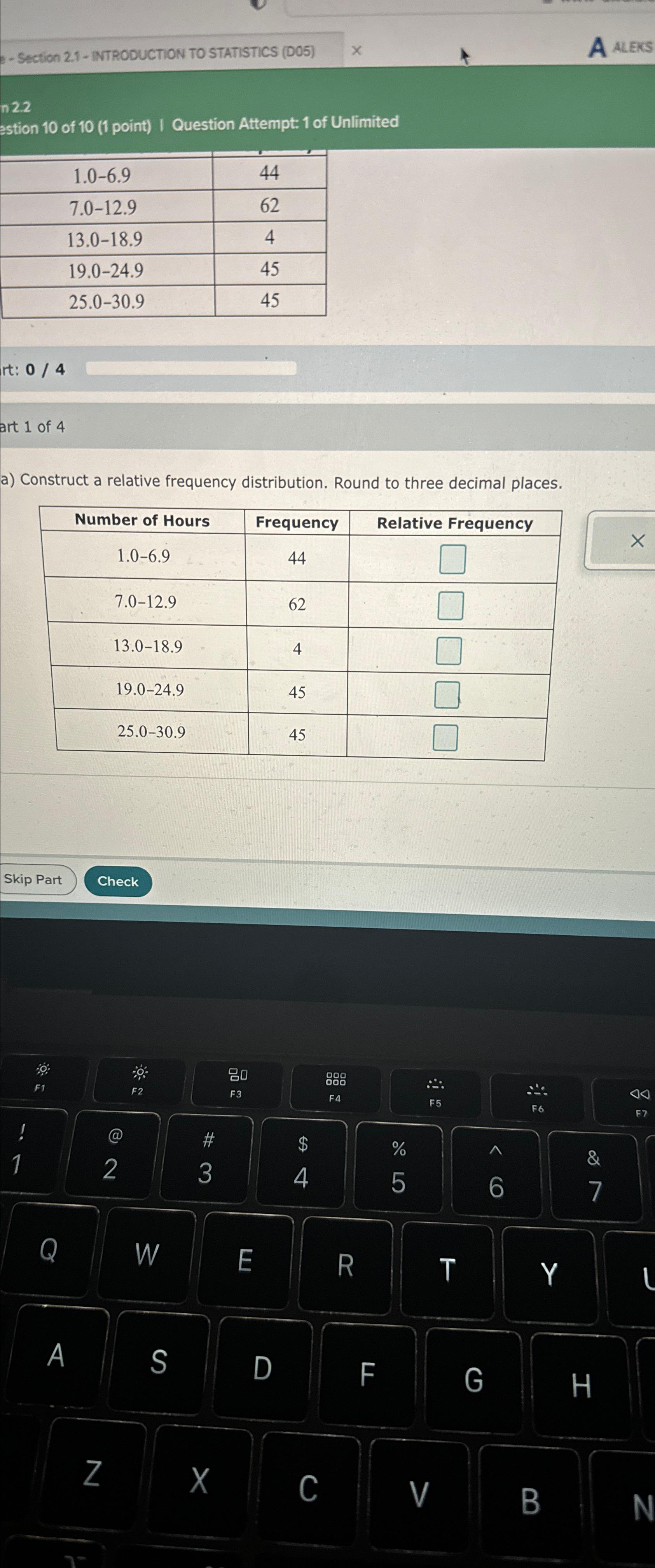 Solved n2.2\\nestion 10 of 10 (1 point) I Question Attempt: | Chegg.com