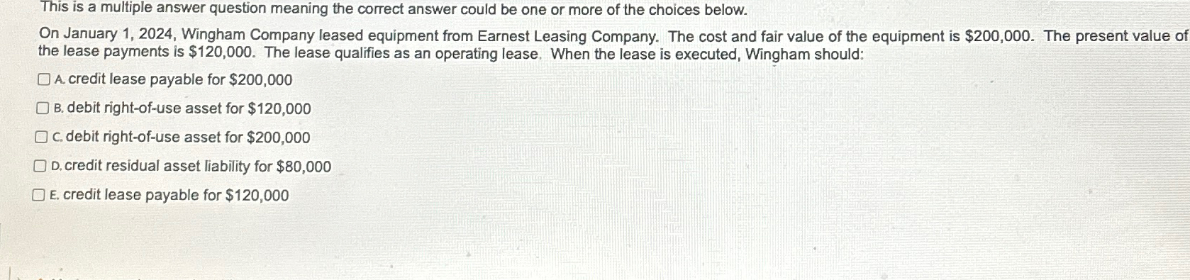 Solved This is a multiple answer question meaning the | Chegg.com