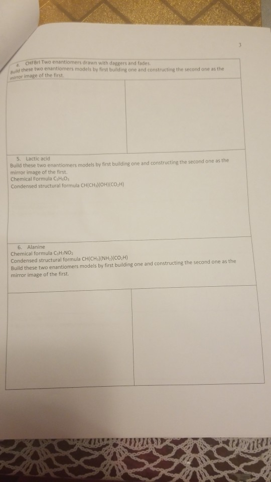 Solved Lab Report for Molecular Model Lab 2 / Last Name: | Chegg.com