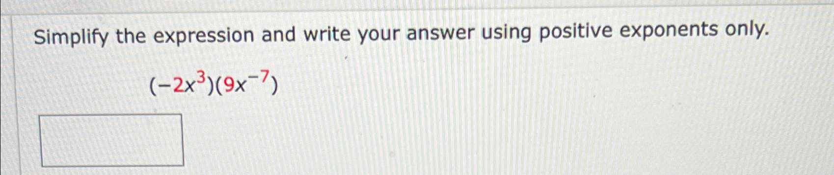 Solved Simplify the expression and write your answer using | Chegg.com