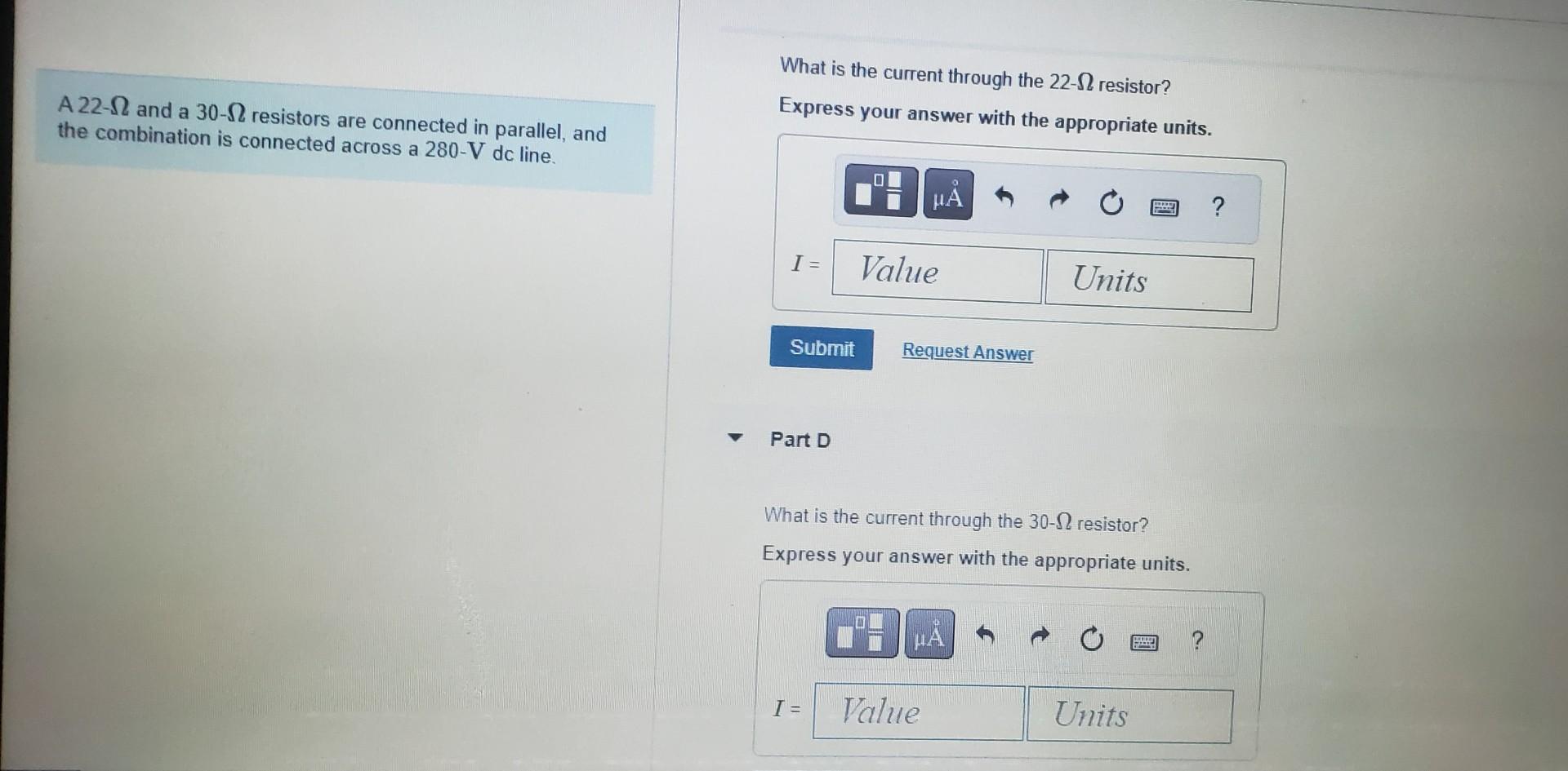Solved What is the resistance of the parallel combination? | Chegg.com