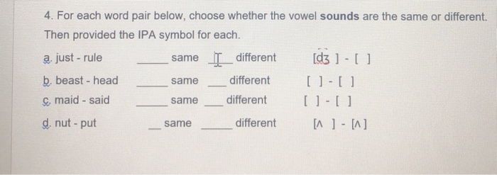 7. Provide BASIC (broad) phonetic transcriptions for | Chegg.com