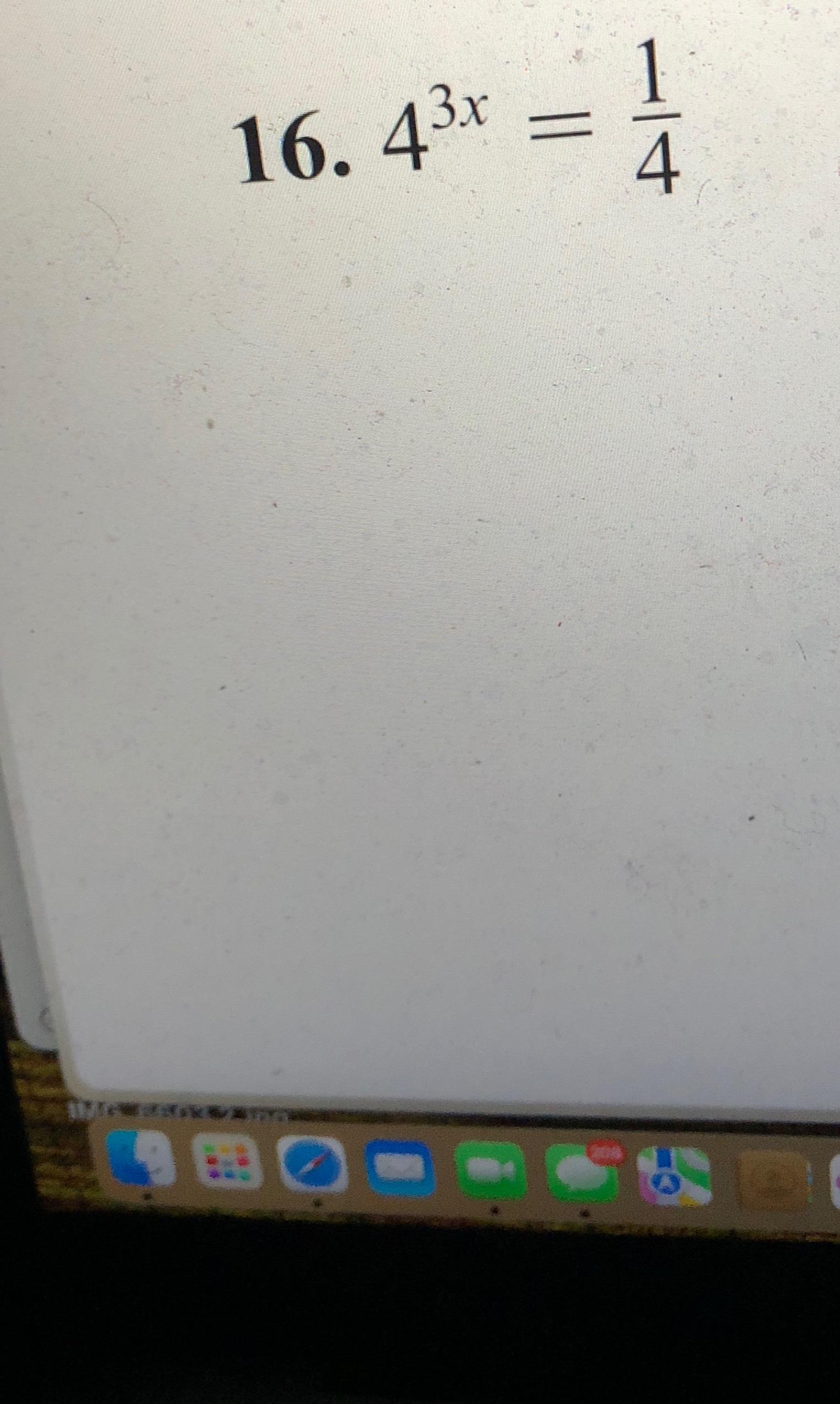 Solved 43x=14 | Chegg.com