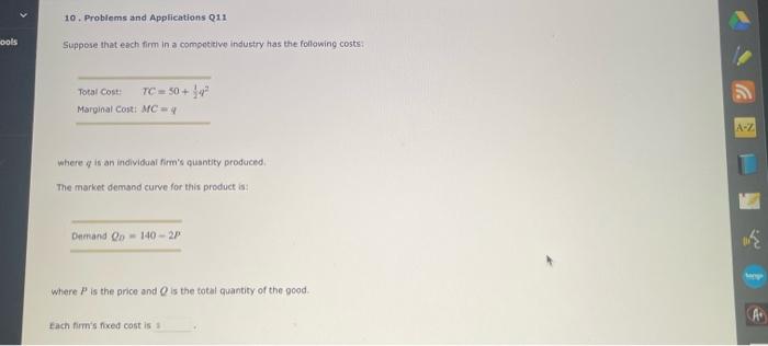 Solved 10. Problems and Applications Q12 Suppose that each | Chegg.com