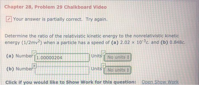 Solved Chapter 28, Problem 29 Chalkboard Video Your answer | Chegg.com