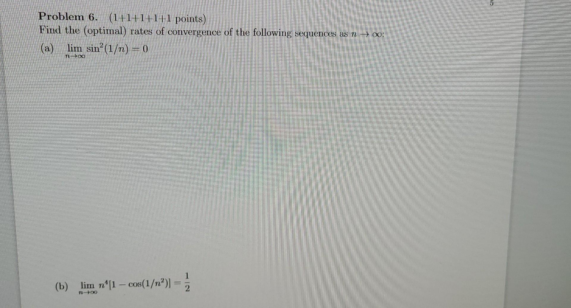 Solved Problem 6 1 1 1 1 1 Points Find The Optimal
