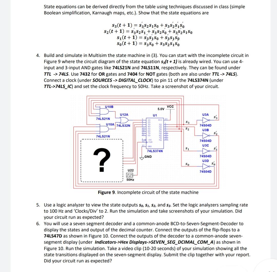 Solved PART 1 (Hand calculations and Multisim simulations) | Chegg.com