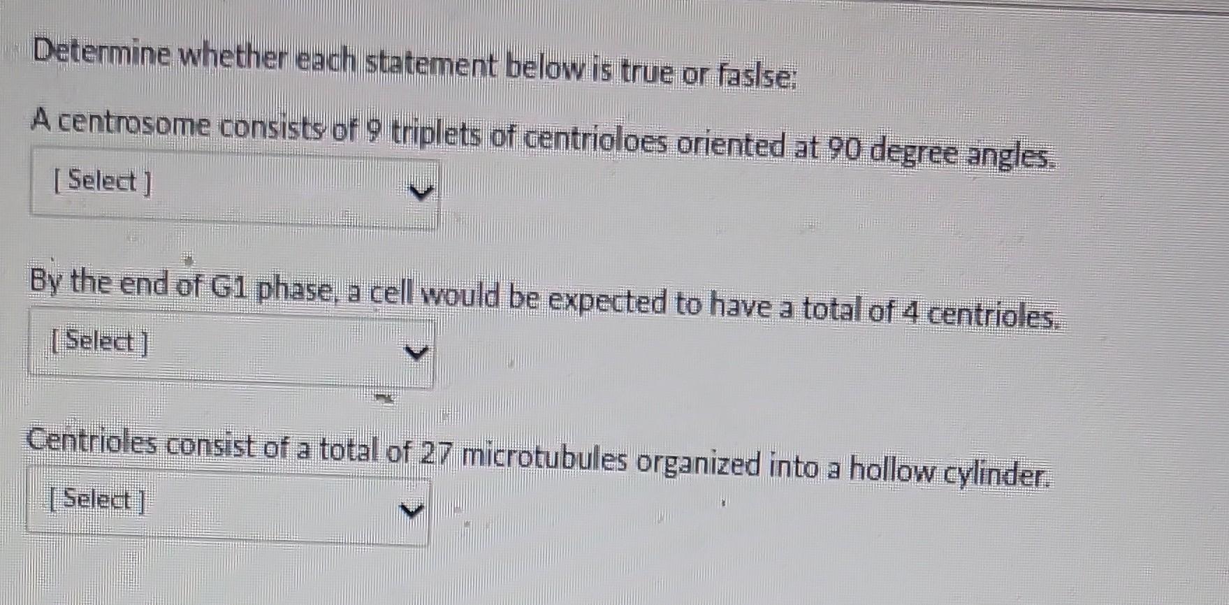 Solved Determine whether each statement below is true or | Chegg.com
